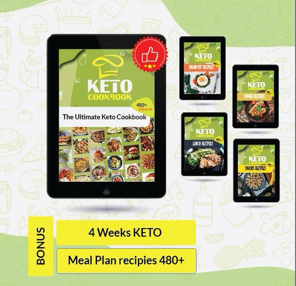 Ultimate Keto Cookbook and 4 week meal plan – Keto Diet